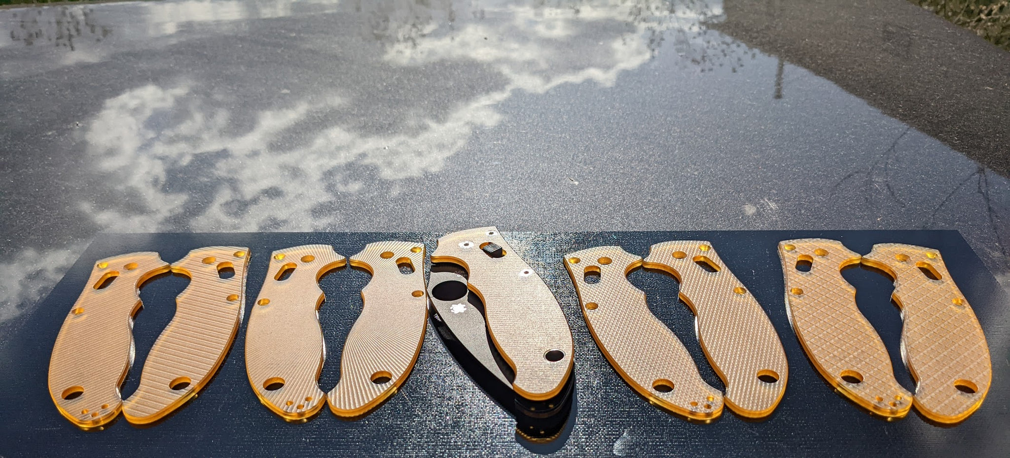 Spyderco Manix 2 Ultem Scale Sets – Ripp's Garage Tech LLC