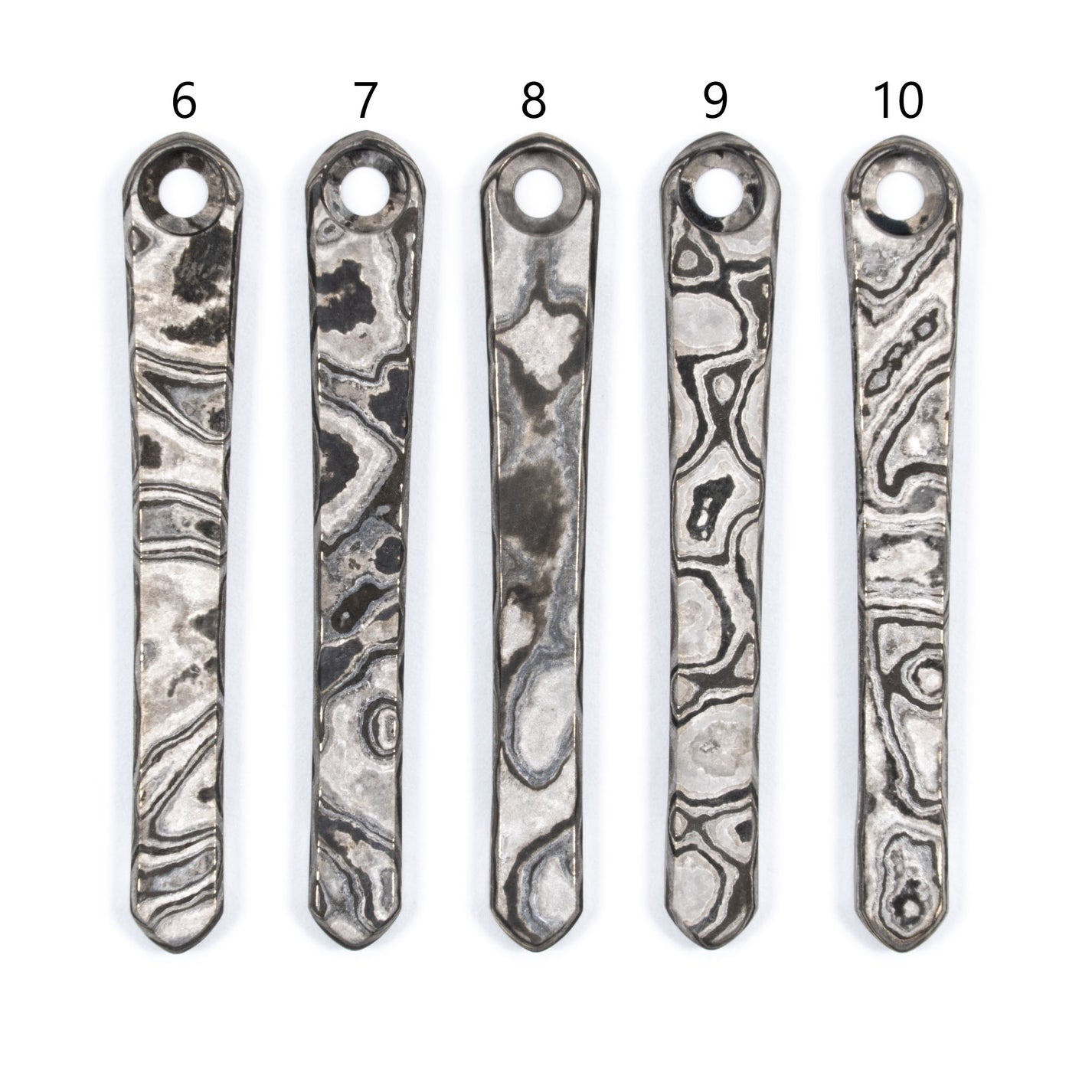 Chris Reeves Knives (CRK) GHOST Timascus Pocket clips – Ripp's Garage ...