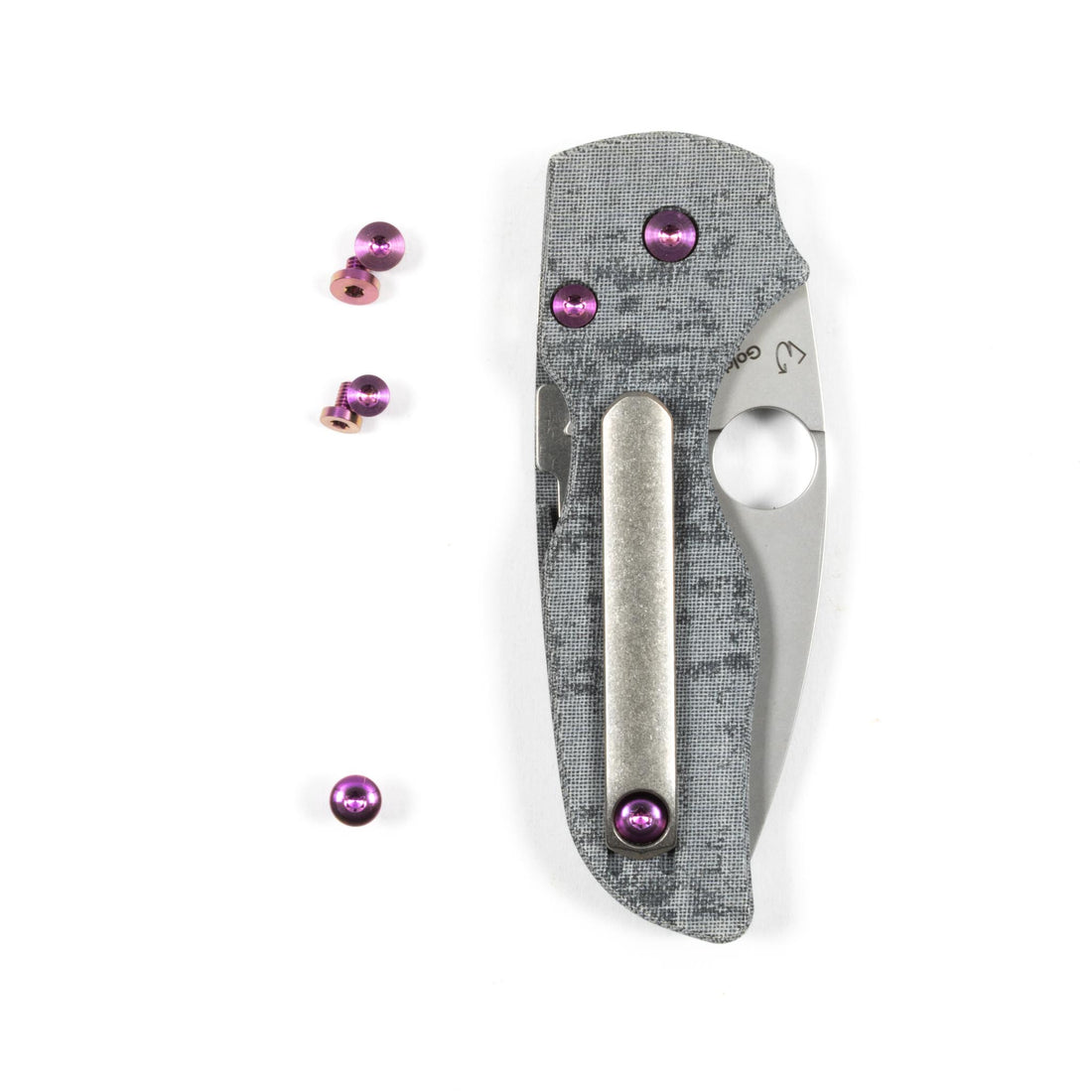 Spyderco Lil Native Titanium Screw Set – Ripp's Garage Tech LLC