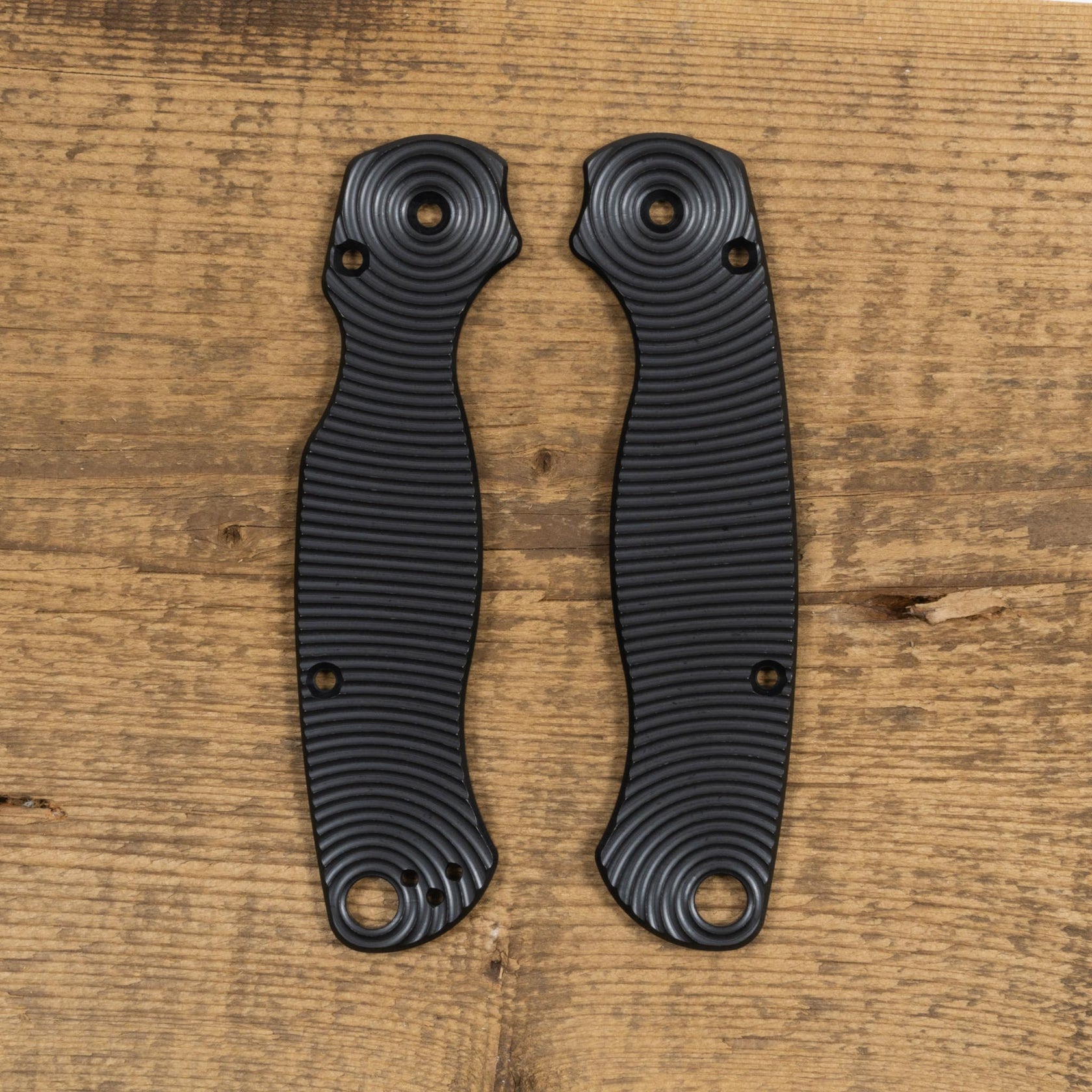 Spyderco Paramilitary PM2 Black Ultem Scale Sets – Ripp's Garage Tech LLC