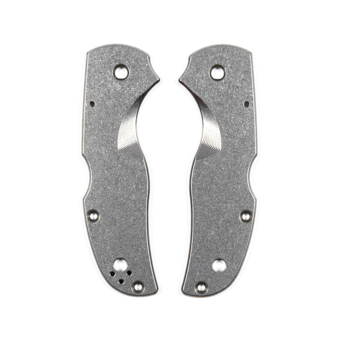 Spyderco Native 5 Titanium Featherweight Scale Sets – Ripp's Garage ...