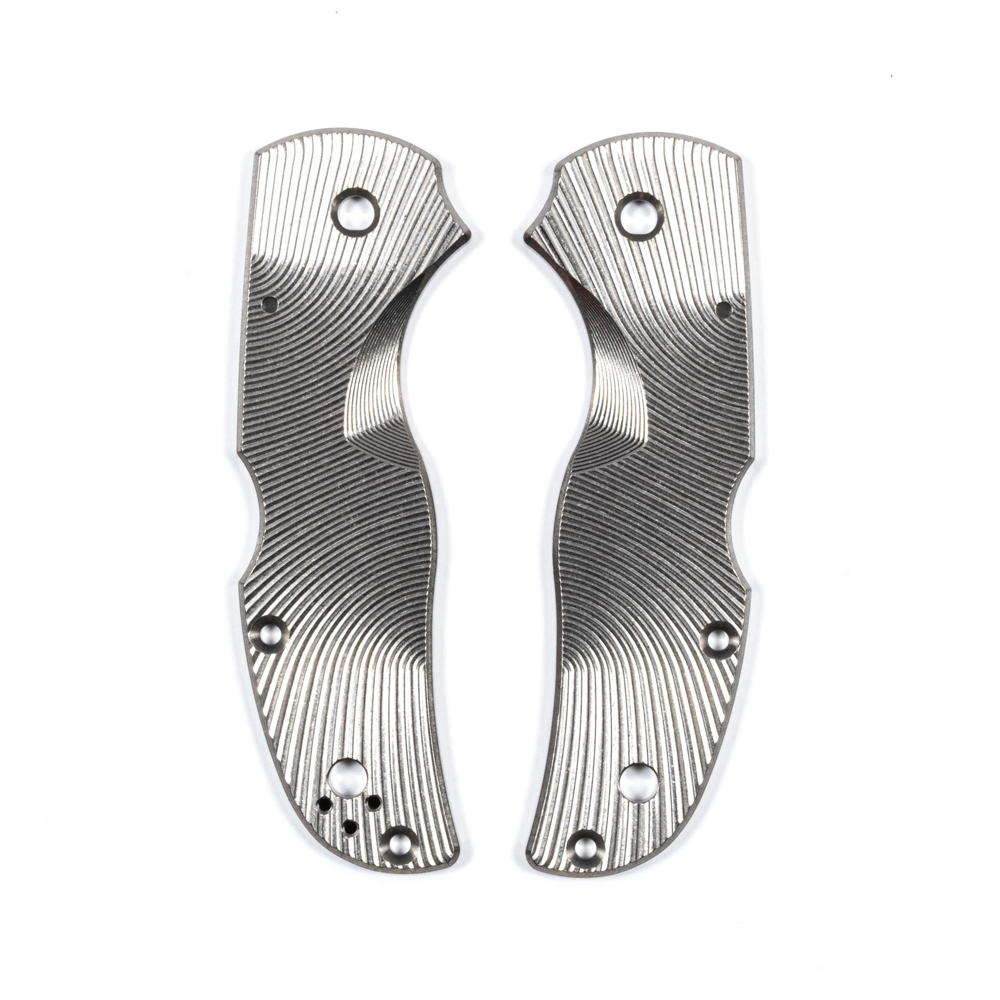 Spyderco Native 5 Titanium Featherweight Scale Sets – Ripp's Garage ...