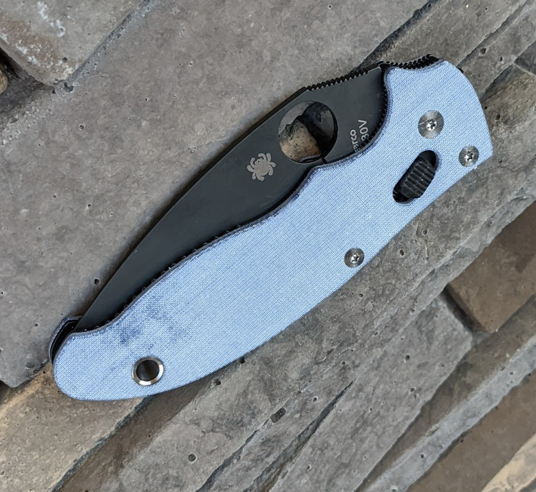 Spyderco Manix 2 Micarta Scale Sets – Ripp's Garage Tech LLC