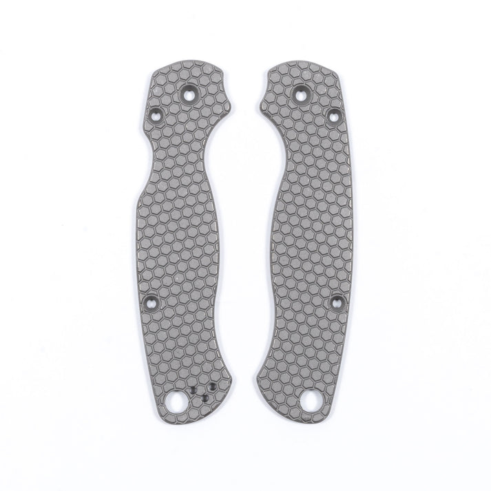 Spyderco Paramilitary 2 (PM2) Titanium Featherweight Scale Sets – Ripp ...
