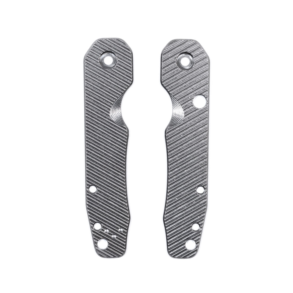 Spyderco Smock LARGE Pivot Titanium Featherweight Scale Sets – Ripp's ...