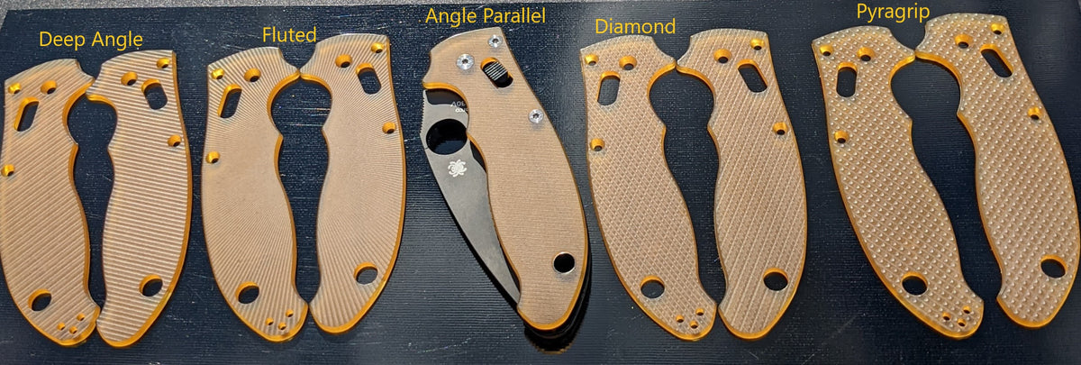 Spyderco Manix 2 Ultem Scale Sets – Ripp's Garage Tech LLC