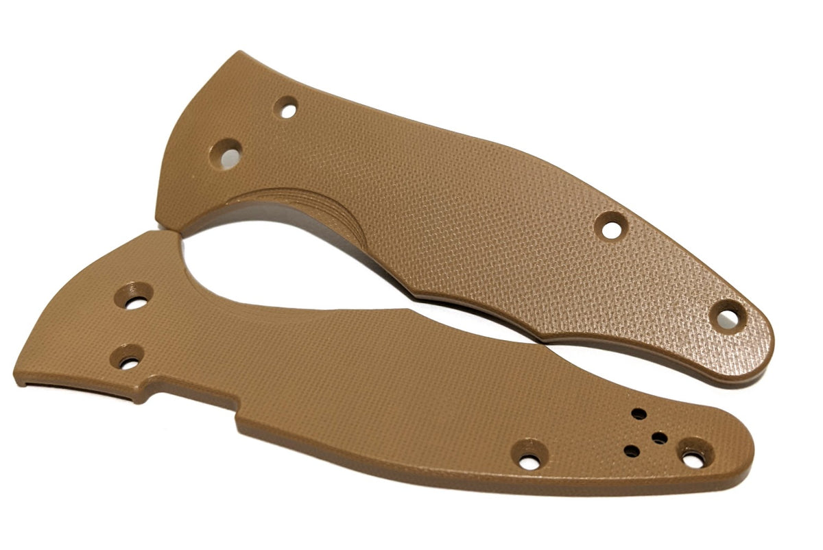 Spyderco Yojimbo 2 G10 Scale Sets – Ripp's Garage Tech LLC