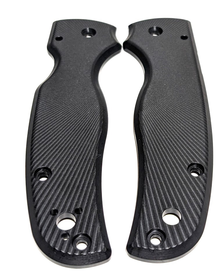 Spyderco Shaman Black ULTEM Scale sets – Ripp's Garage Tech LLC